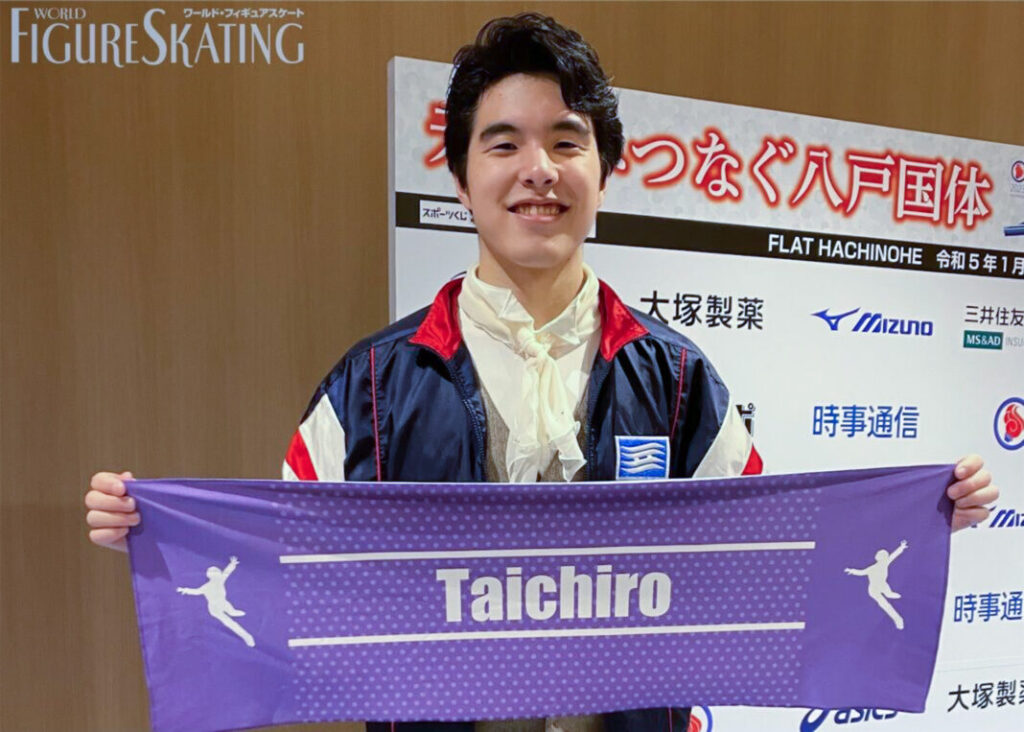 INTERVIEW 山隈太一朗「思い描いていた100倍以上幸せな空間だった」 | WFS-Web ワールド・フィギュアスケートWeb