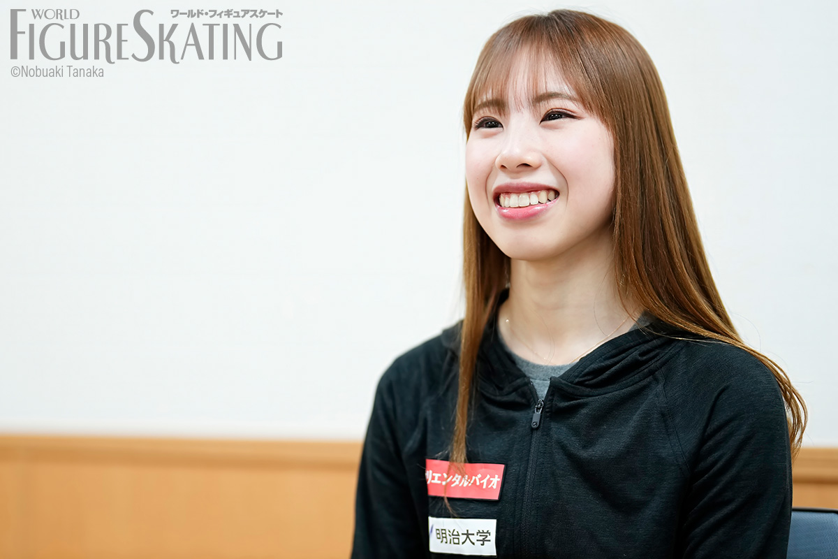INTERVIEW 住吉りをん「自分を変えていく」 | WFS-Web ワールド・フィギュアスケートWeb