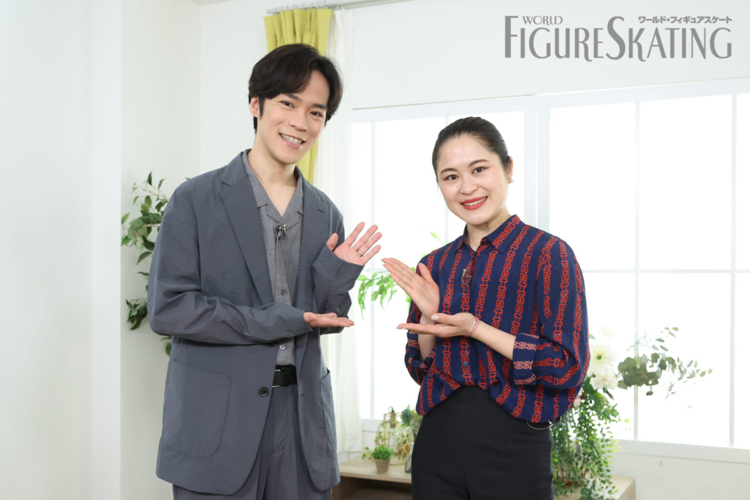 宮原知子×小野賢章のスペシャル対談が5月にオンエア | WFS-Web ワールド・フィギュアスケートWeb