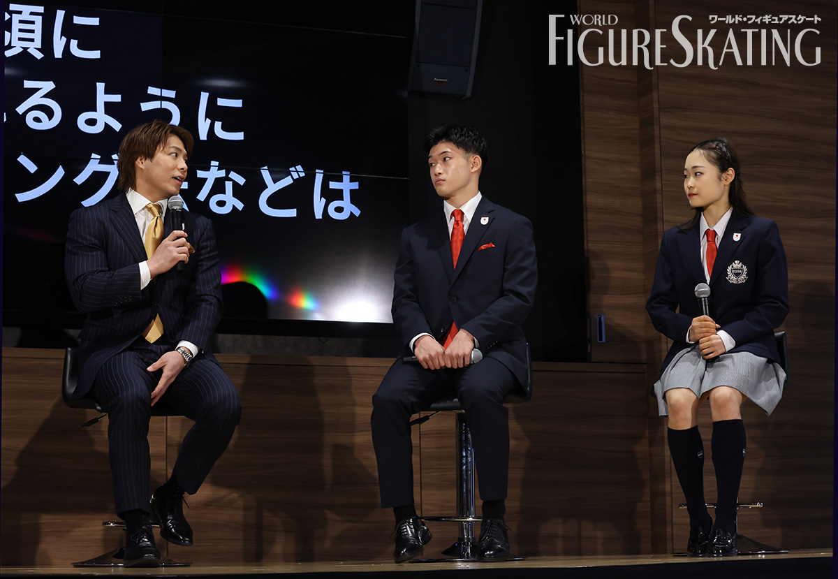 JOC シンボルアスリート・ネクストシンボルアスリート認定式 | WFS-Web ワールド・フィギュアスケートWeb