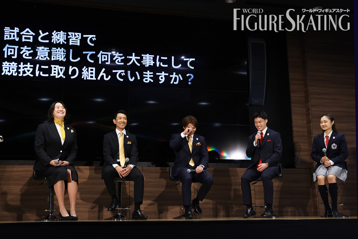 JOC シンボルアスリート・ネクストシンボルアスリート認定式 | WFS-Web ワールド・フィギュアスケートWeb